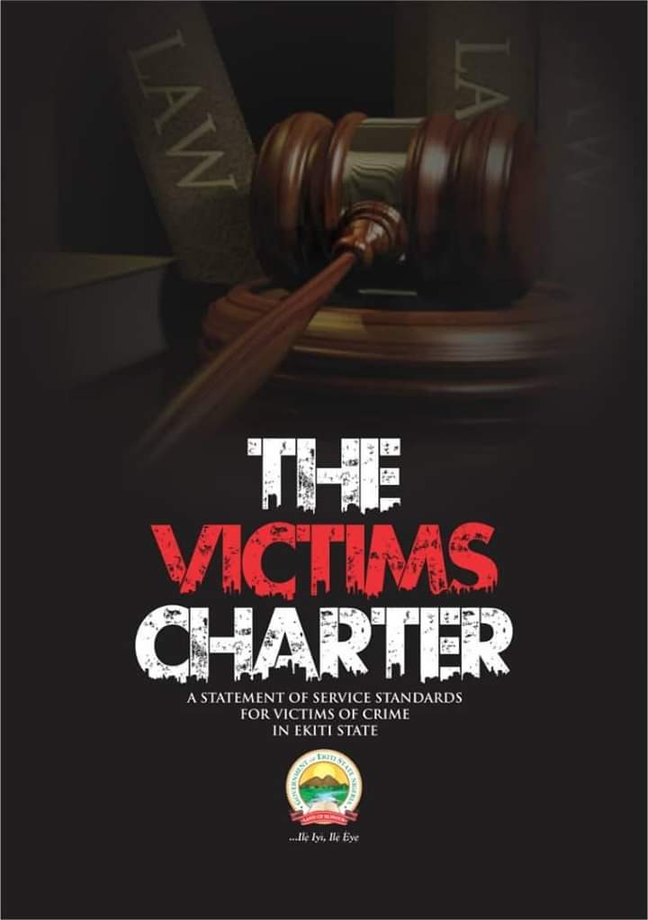 Ekiti MOJ publishes Victims' Charter - Abiodun Borisade TV