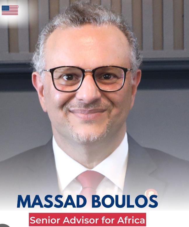 Massad Boulos (of the Bolous family of Lagos, son of George Bolous, a ...